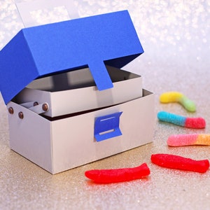 SVG File: 3D Fishing Tackle Box Gift Box / Treat Box / Gift Card Holder ...