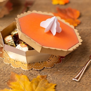 Mini 3D Pie Gift Box SVG Cut File Bundle of Pumpkin Pie, Lattice Pie ...