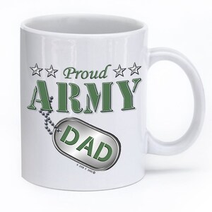 Personalized Proud Army Dad Photo Mug 11oz or 15oz - Etsy