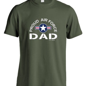 Proud Air Force Dad Men’s 100% Cotton T- Shirt - Etsy