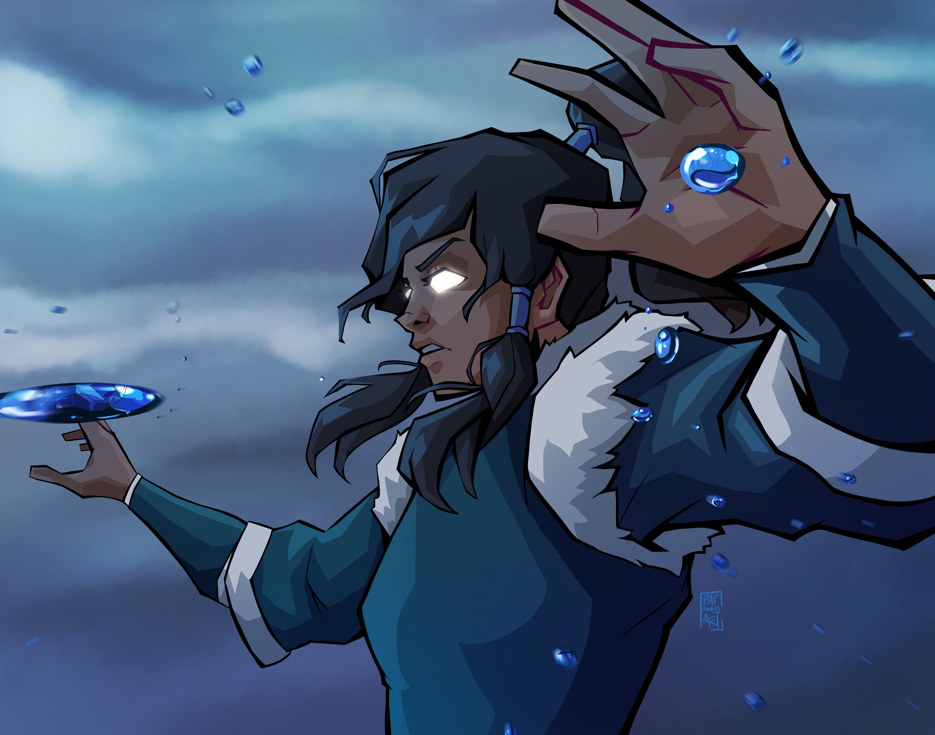Korra Avatar State
