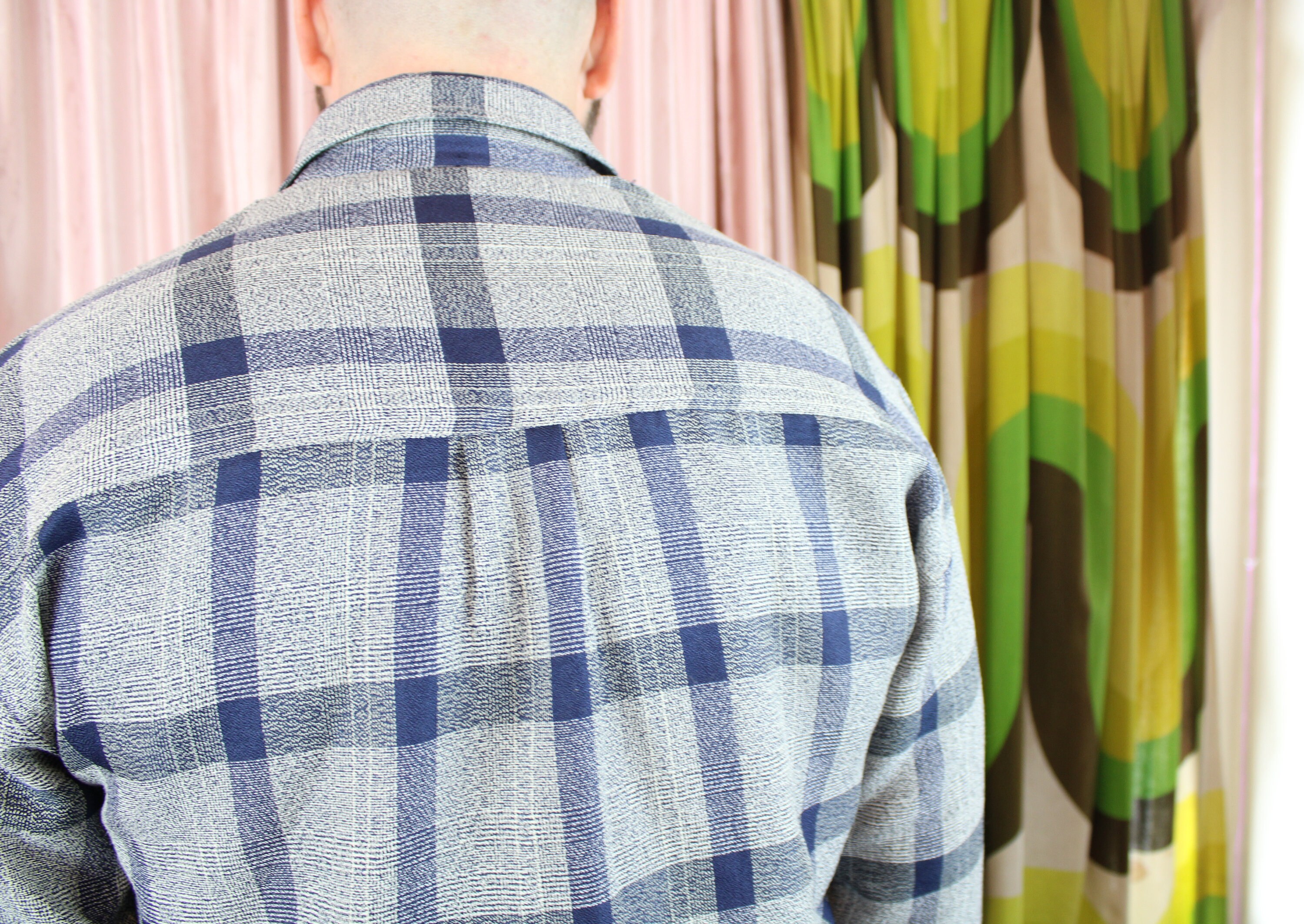 90s Check Cotton Shirt Long Sleeve - Etsy 90s Check Cotton Shirt Long Sleeve - Etsy