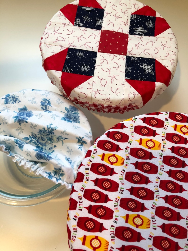 Sewing Pattern for Fabric Bowl Covers (paper Copy Mailed) - Etsy