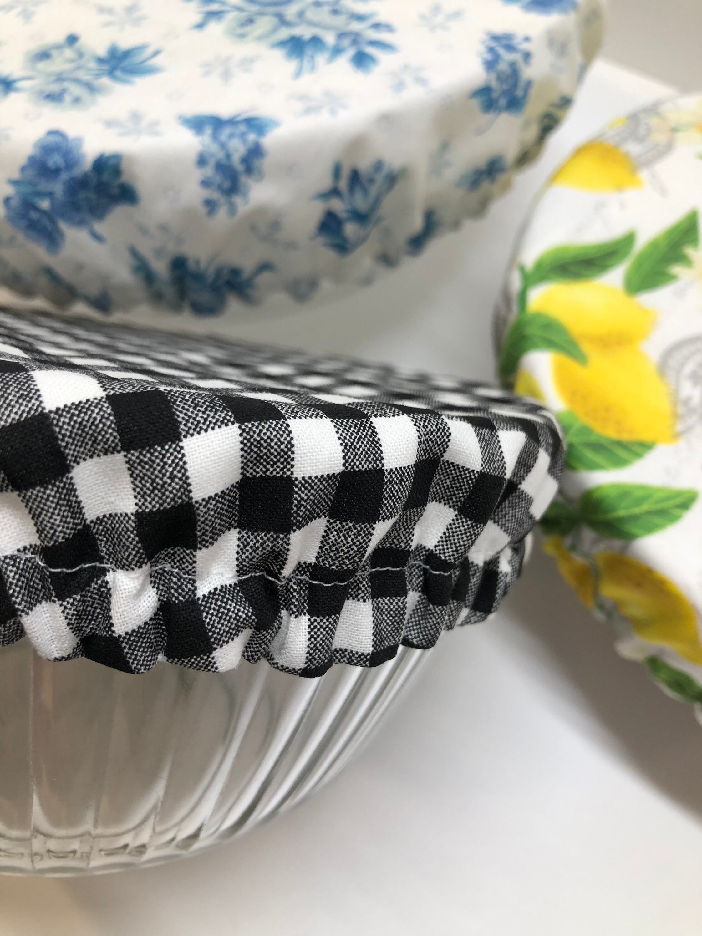 Printable Sewing Pattern for Fabric Bowl Cover digital Download ...