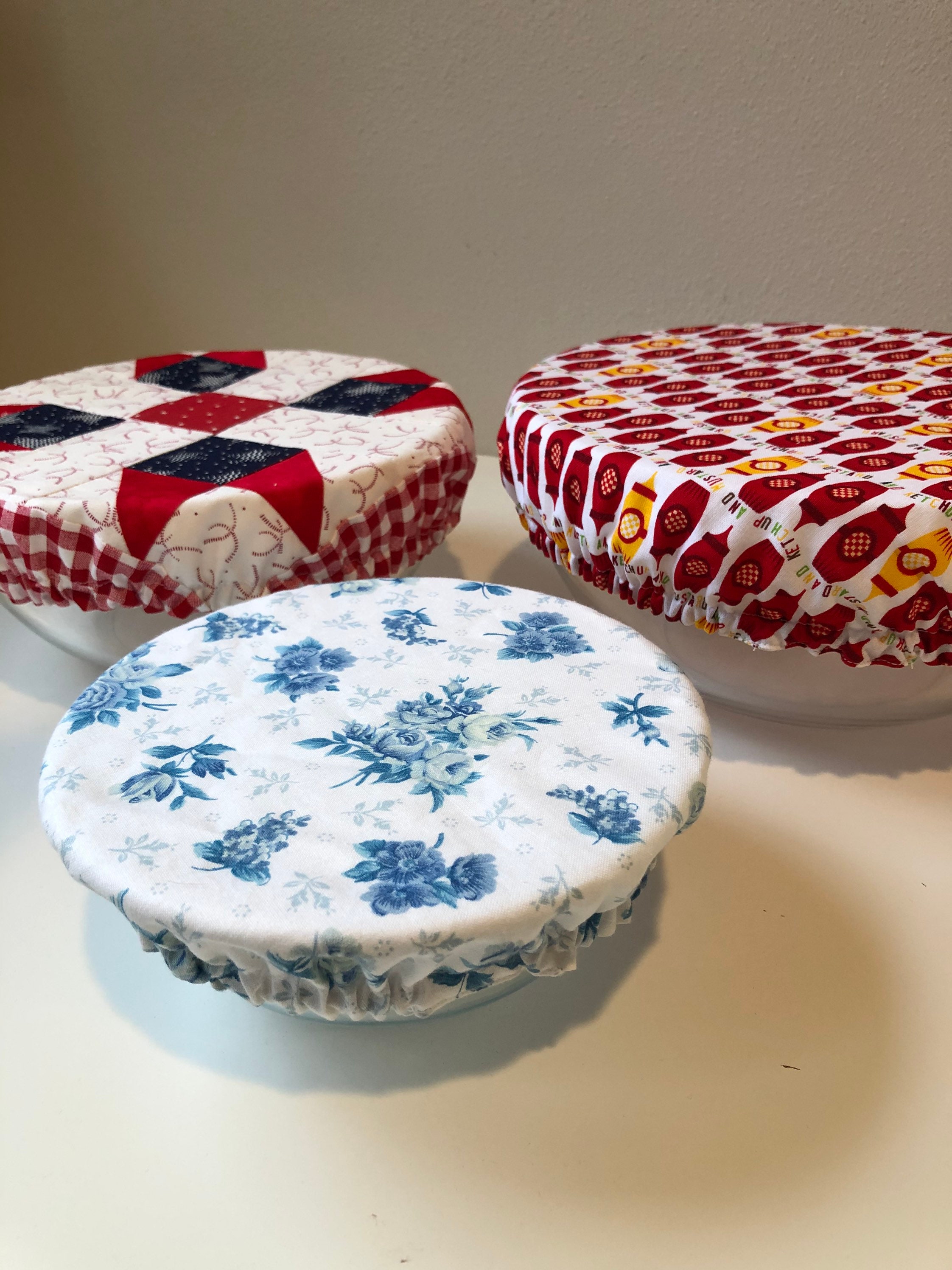 Sewing Pattern for Fabric Bowl Covers (paper Copy Mailed) - Etsy