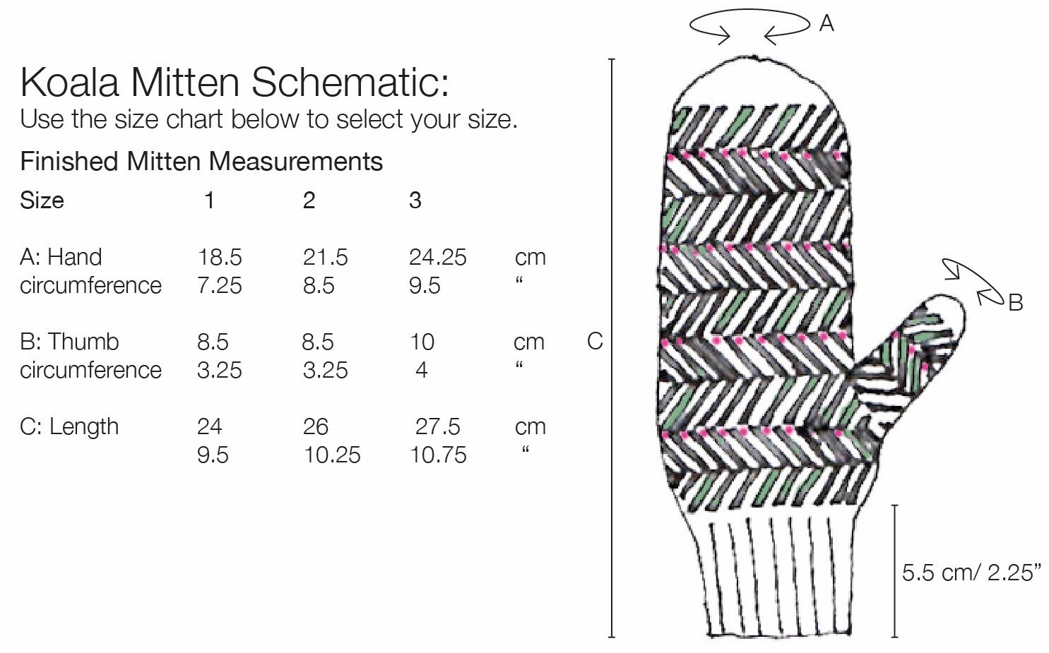 Koala Mittens Knitting Pattern - Etsy