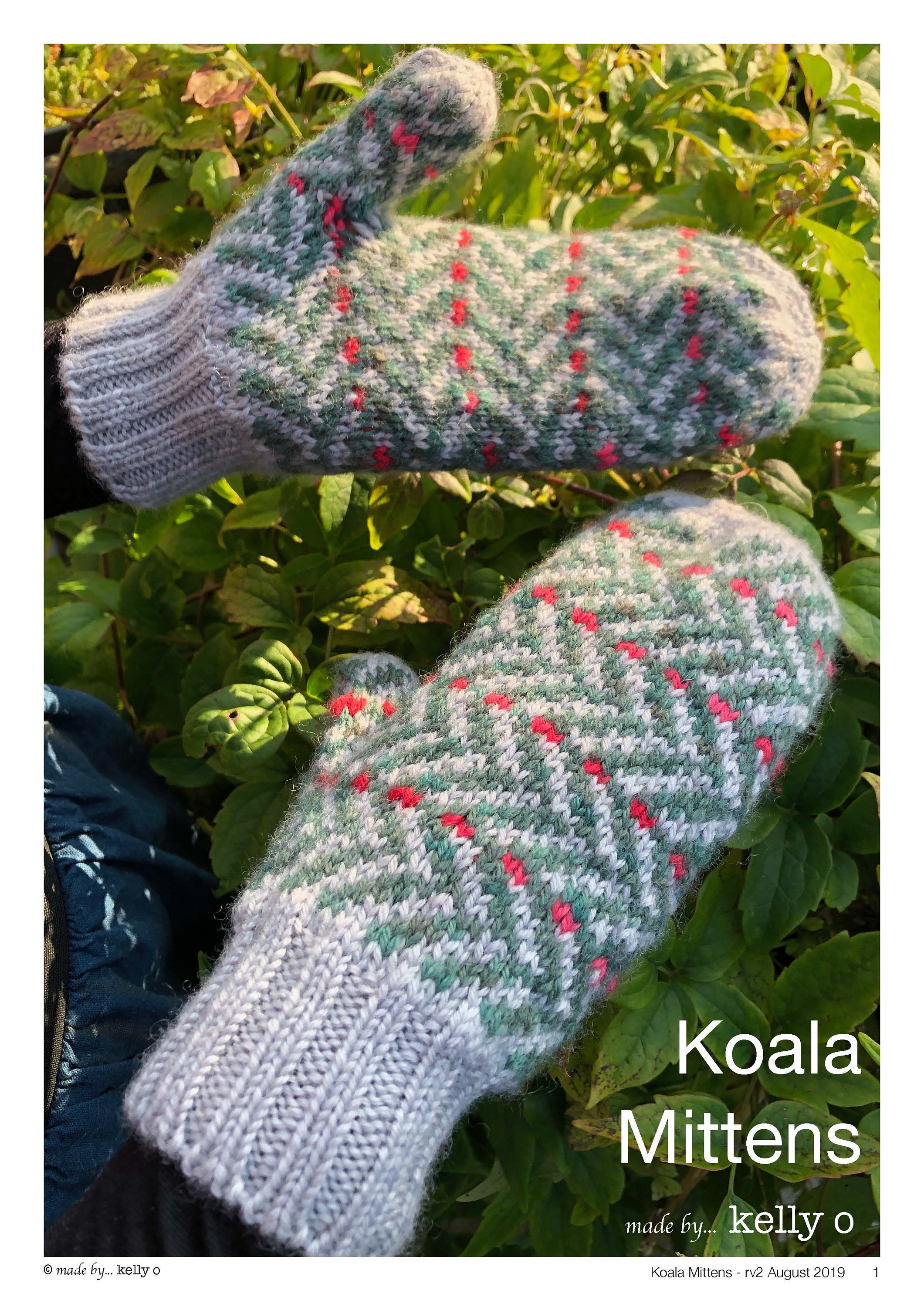 Koala Mittens Knitting Pattern - Etsy