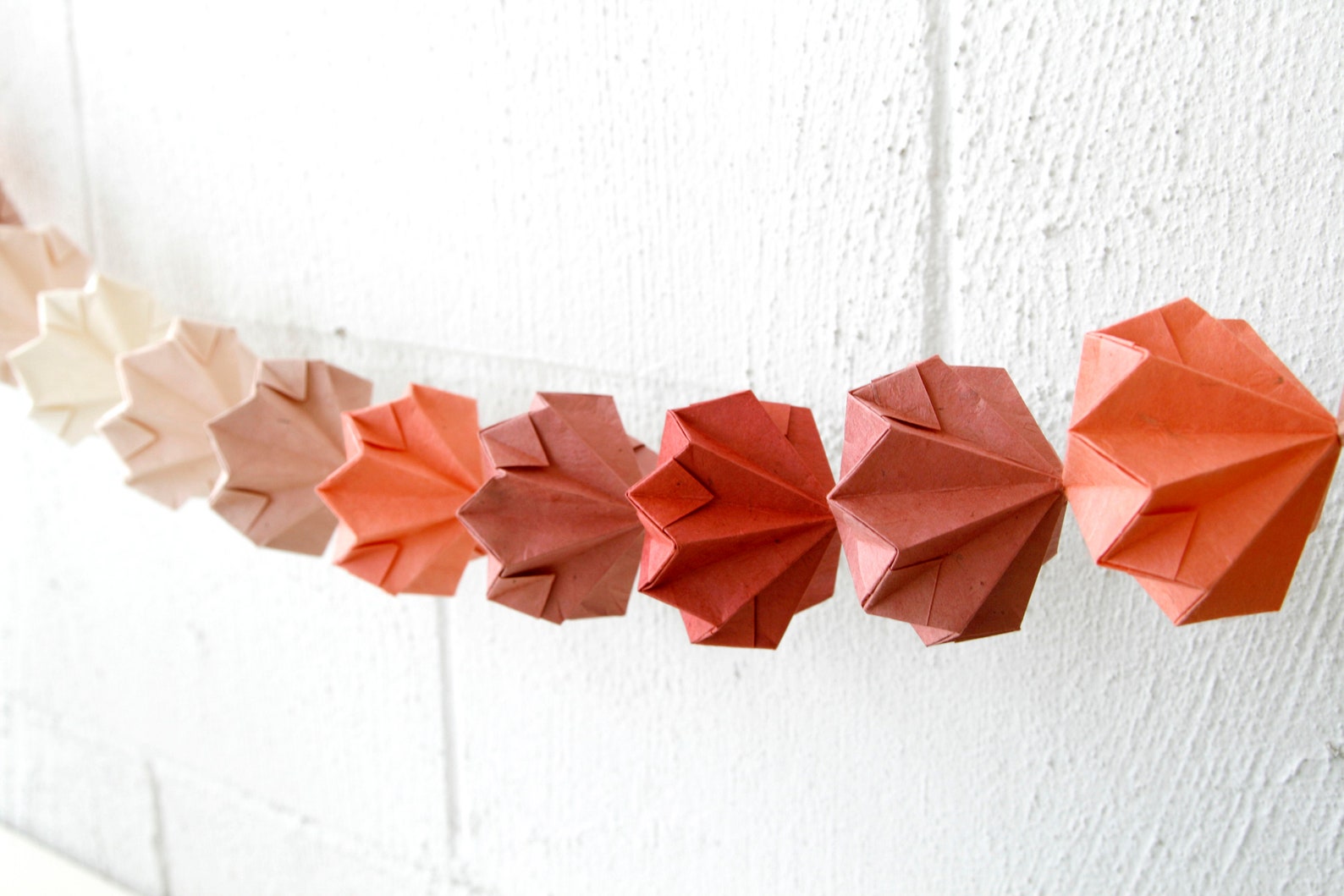 Handmade Origami Diamond Garland - Etsy