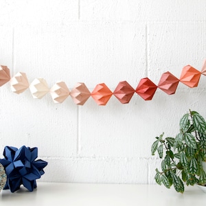 Handmade Origami Diamond Garland - Etsy