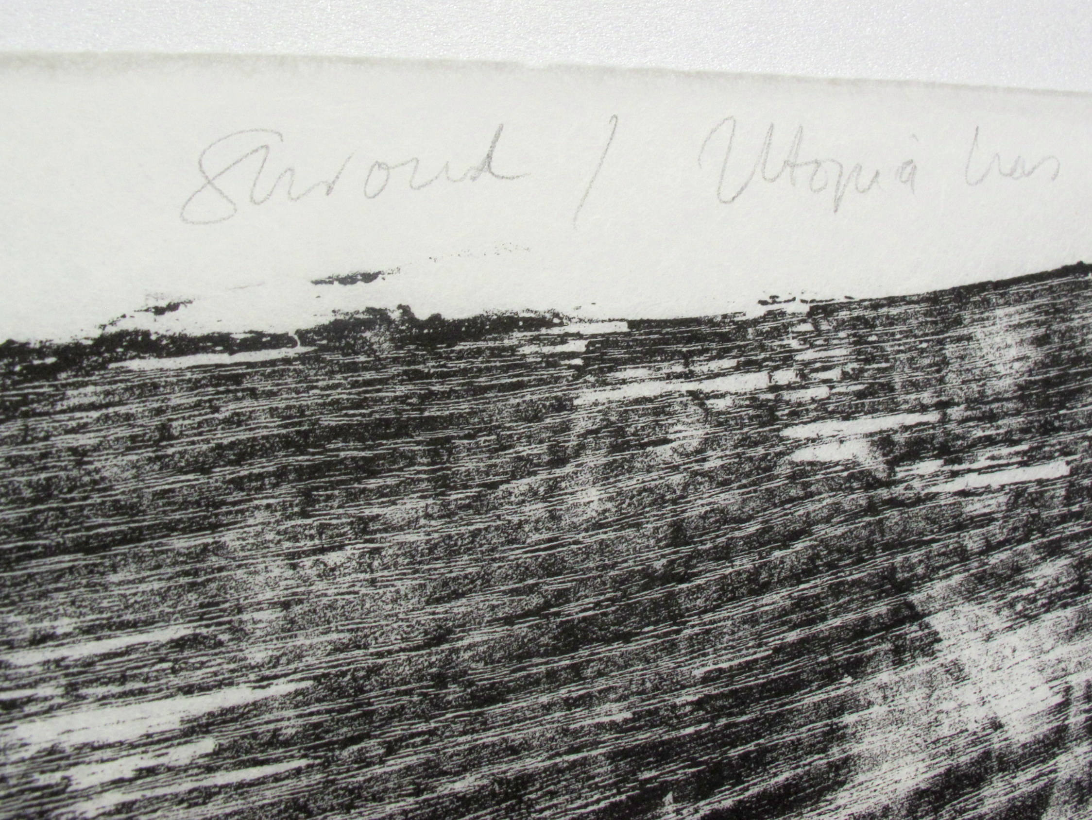 Woodcut on Kozo paper by Volkhardt Muller. Exeter Portfolio sold by ...