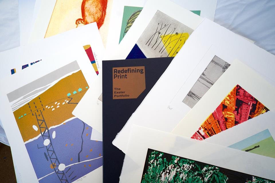 Exeter Portfolio. Lynn Bailey Urban Bees in Princesshay. Drypoint and ...