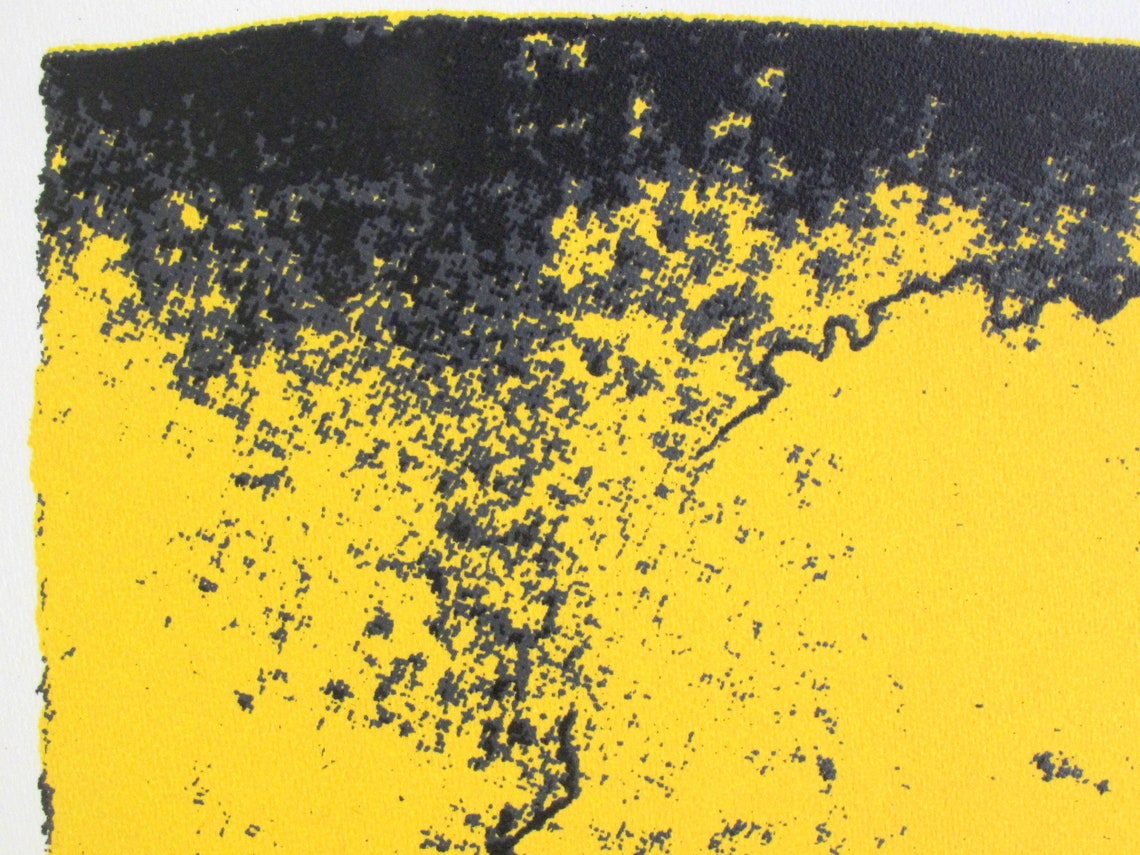 Cafe Life Screenprint by Simon Ripley. Rare Limited Edition - Etsy