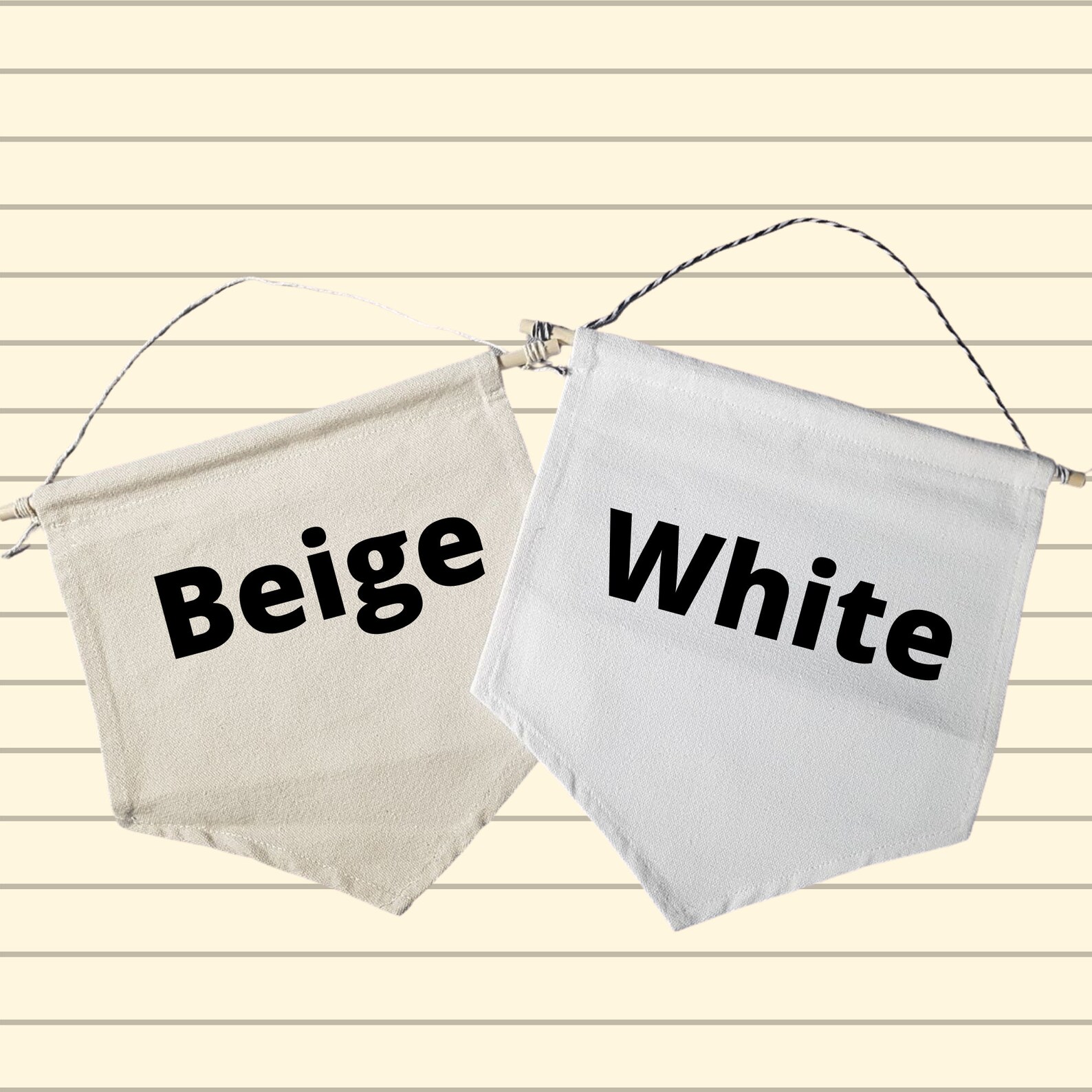 Personalised Flag, Personalised Hanging Pennant Flag Banner ...