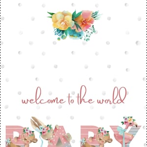 Printable New Baby Card Gender Neutral Baby Birth Card New - Etsy