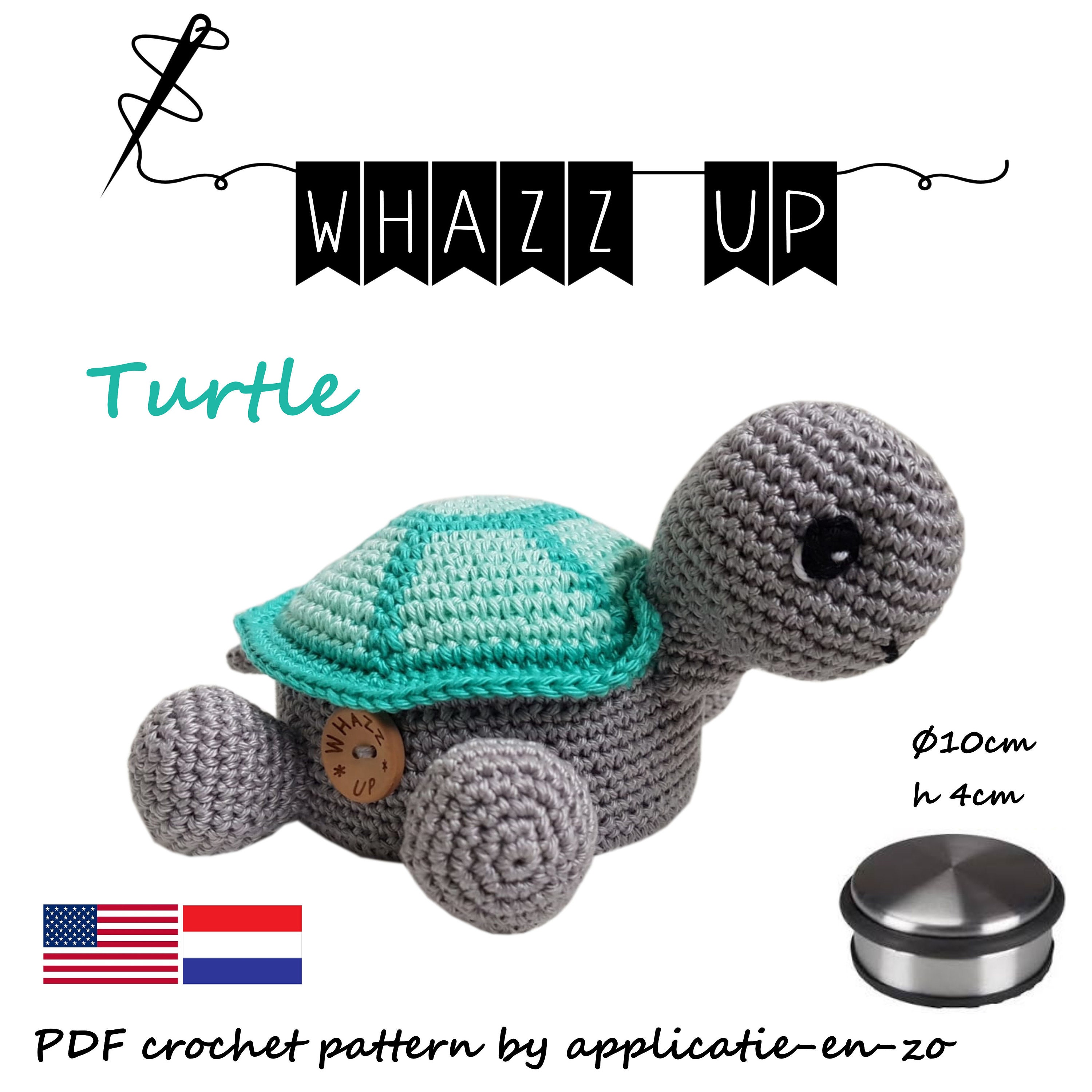 Crochet Pattern Door Stopper | by Stop Nursery | Amigurumi | Turtle ...