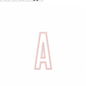 Narrow Applique Alphabet, Tall Applique Letter, Applique Font ...