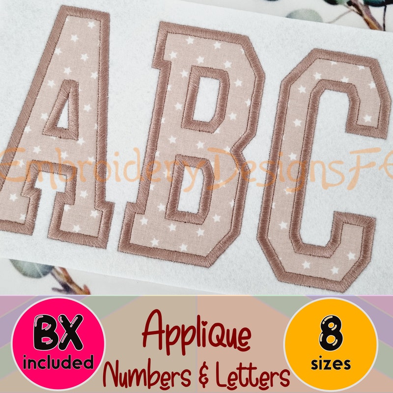 Font for Embroidery File - Etsy