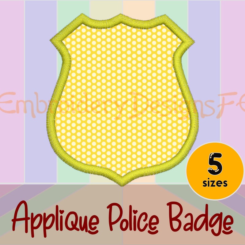 Police Embroidery - Etsy