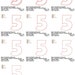 Number 5 Applique Design - 10 Sizes - Machine Embroidery Design File - Etsy