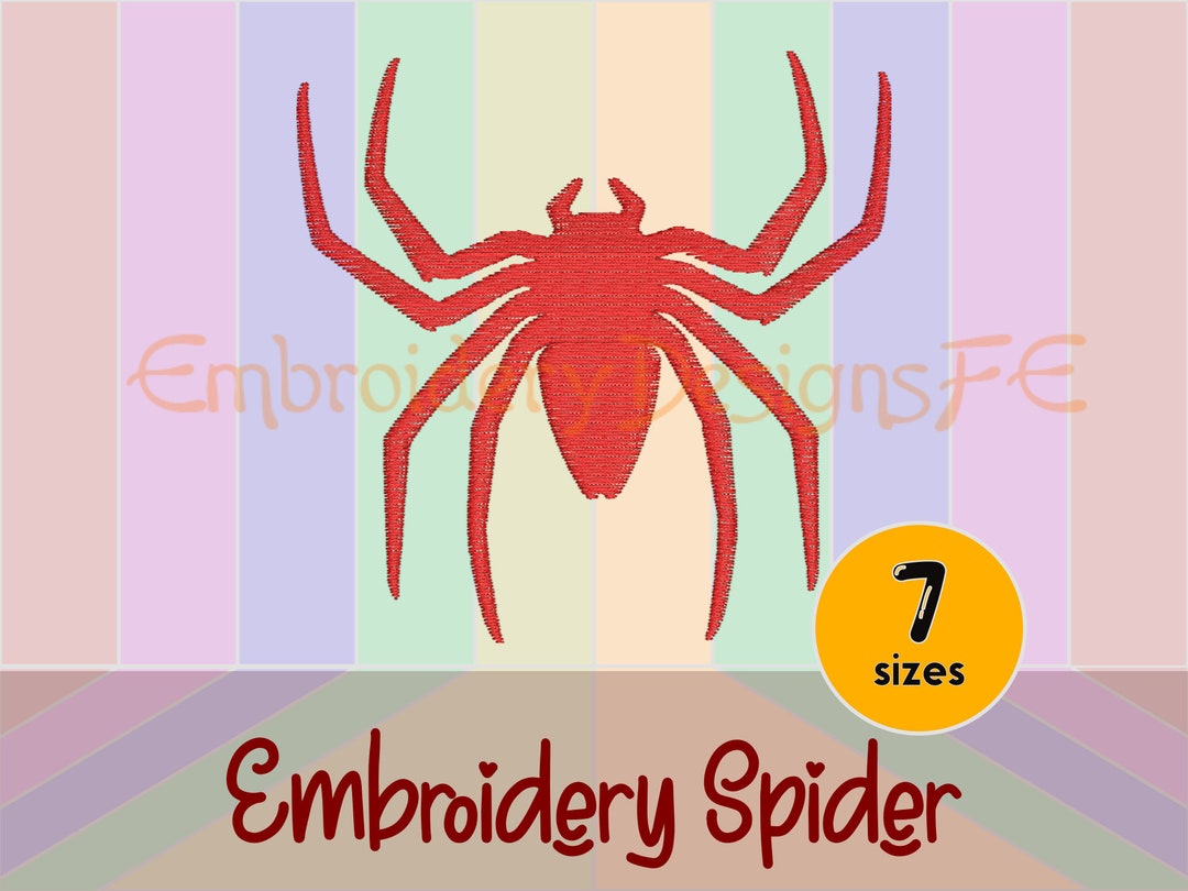 Spider Embroidery Design / Embroidery Spider / Spider Machine ...