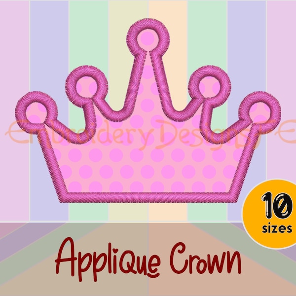 Crown Applique - Etsy