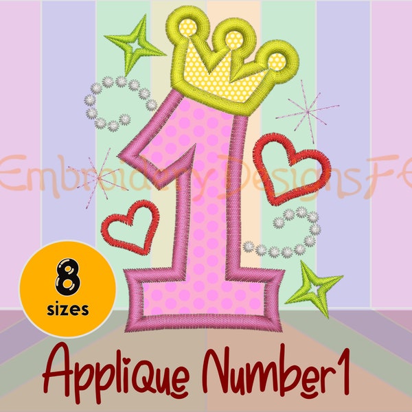 Birthday Number 1 - Etsy