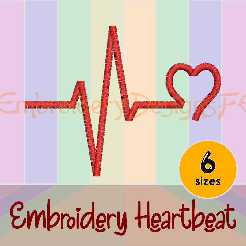 Heart Beat Design - Etsy