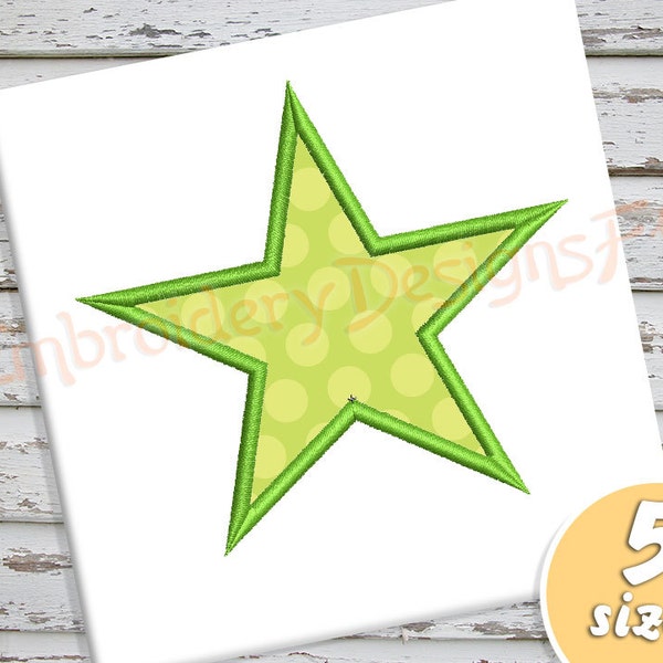 Star Applique - Etsy