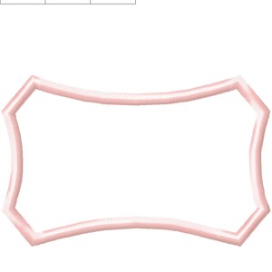 Frame Applique Design - Set of 6 Frames - Frame Embroidery, Border ...