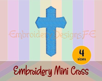 Cross Machine Embroidery Design Mini - Etsy