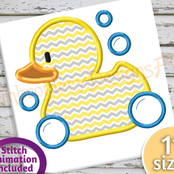 Duck Applique - Etsy