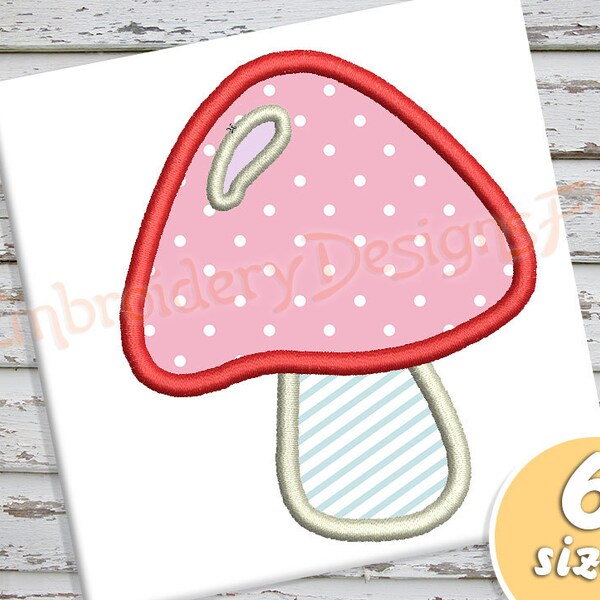 Mushroom Applique - Etsy