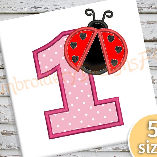Ladybug Number - Etsy