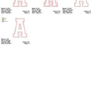 Dada Applique Design - Machine Embroidery Design File - 4 Sizes - Etsy