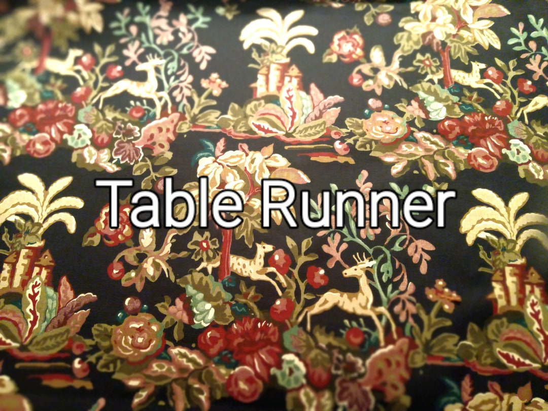 Table Runner, Table Linen, Bed Runner, Asian Runner, Animal/floral ...