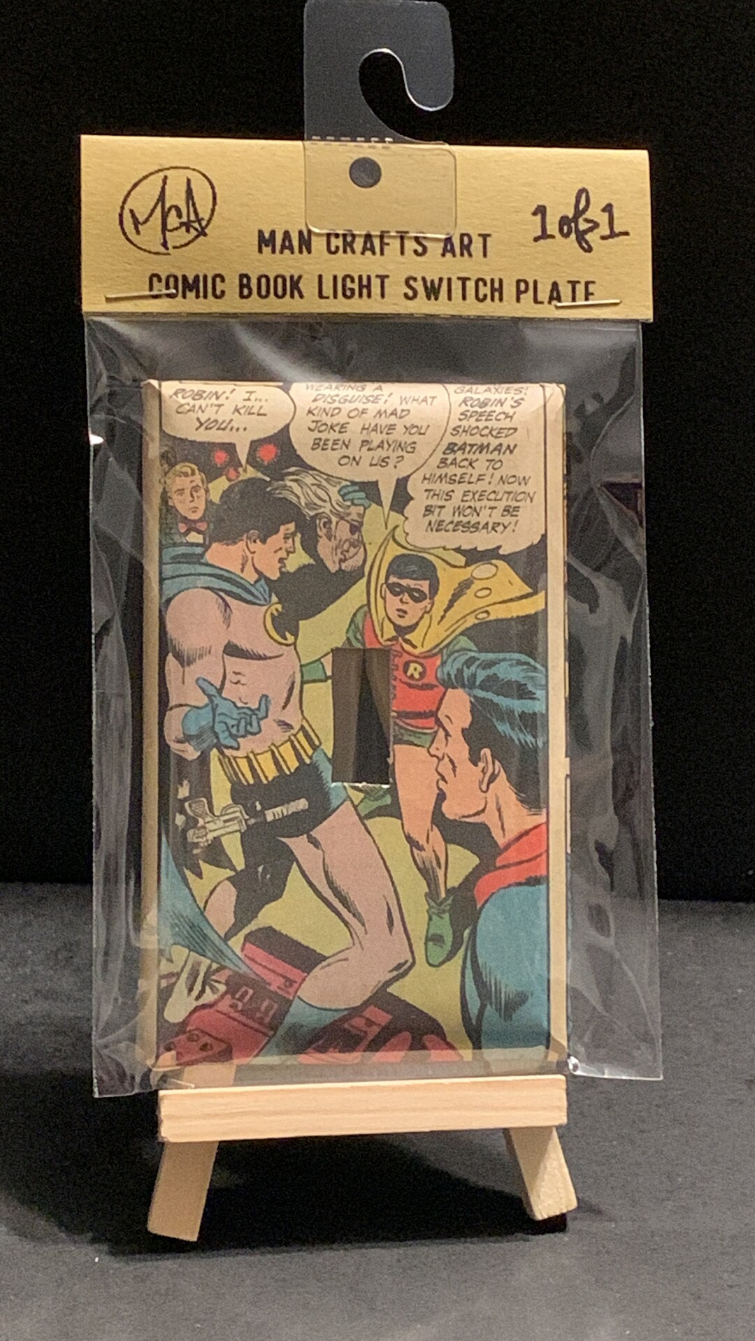 Batman Superman Robin Light Switch Plate - Etsy