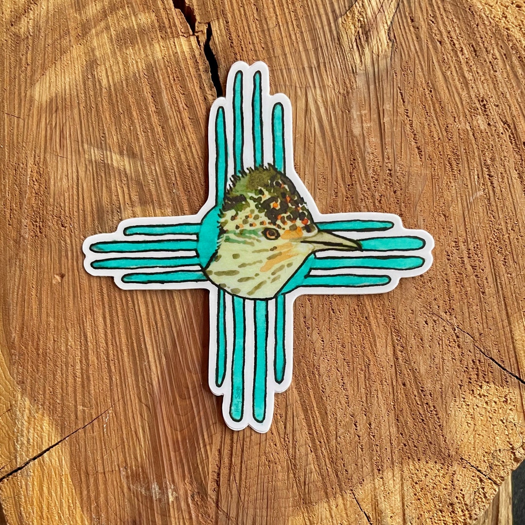 Zia Stickers Zia Decals Road Runner Road Runner Gifts Zia - Etsy