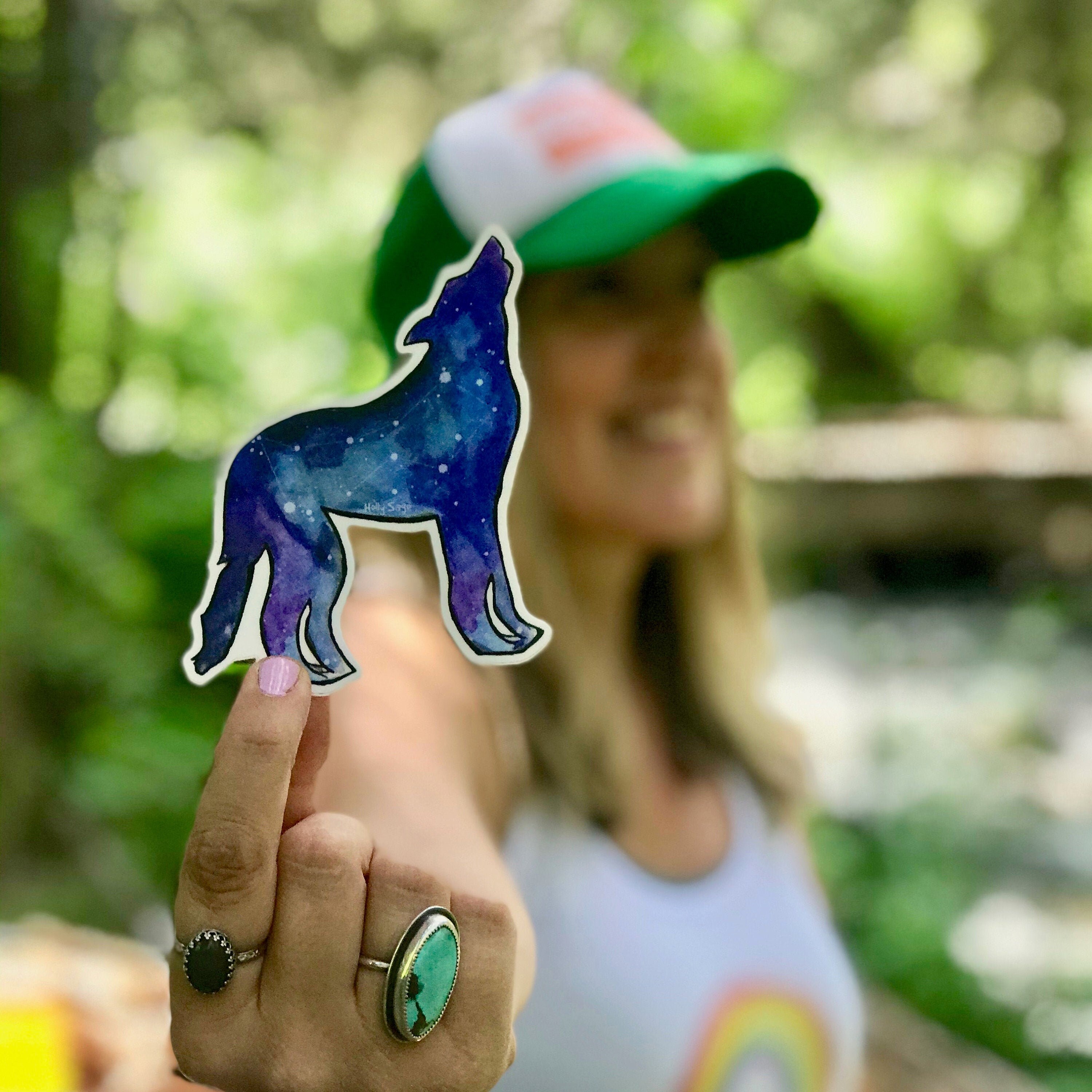 Laptop Stickers Wolf Vinyl Stickers Waterproof Sticker | Etsy