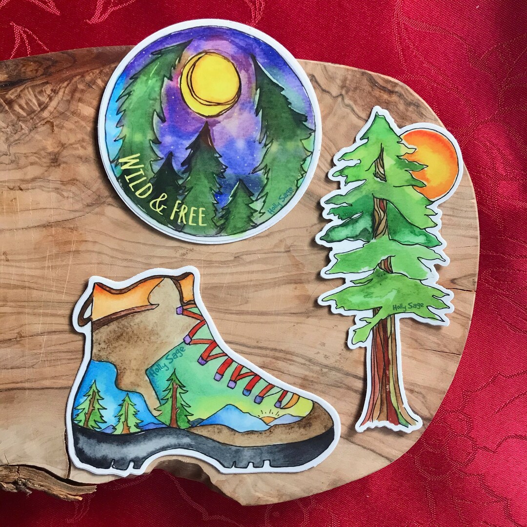 Sticker Set Vinyl Sticker Waterproof Stickers Waterproof - Etsy