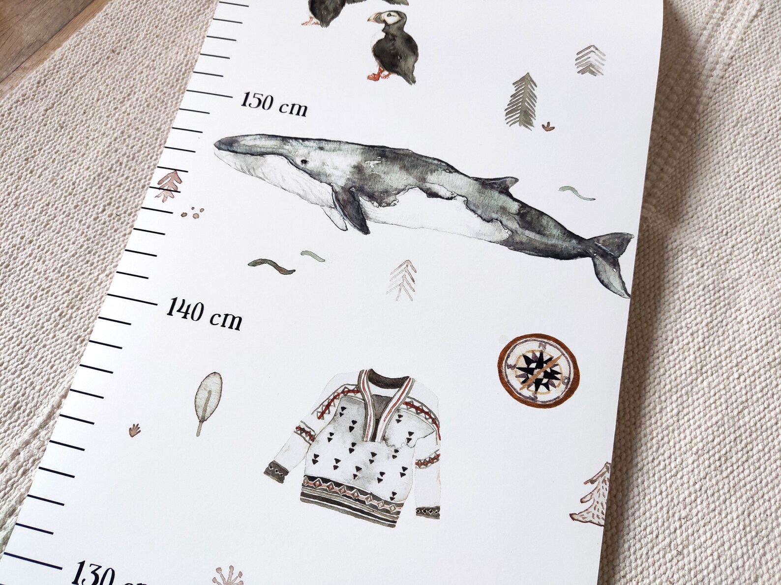 Measuring Poster for Children travel | Etsy