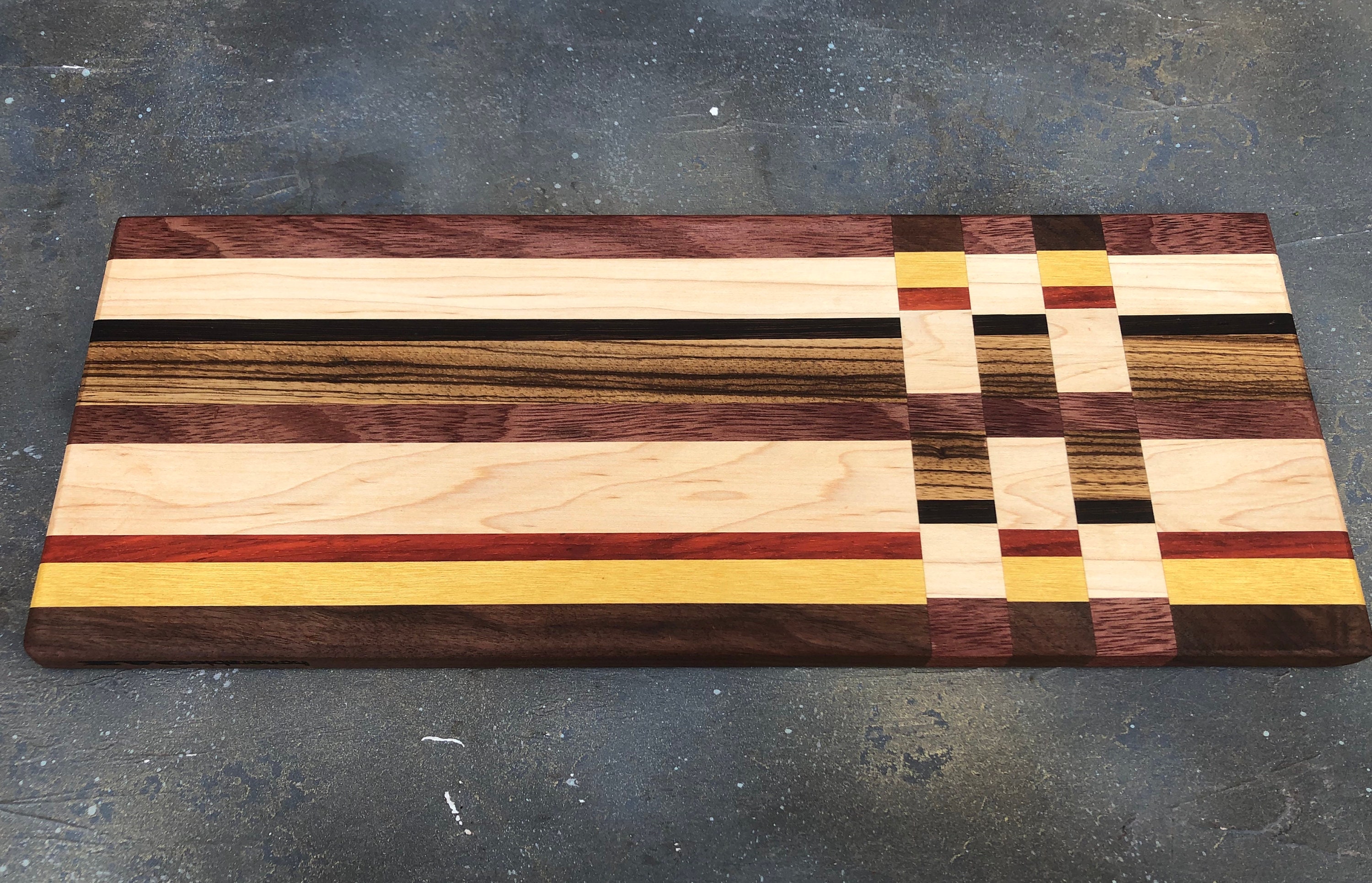 Handmade Cheese/bread Board or Serving Board Exotic Wood M1 - Etsy