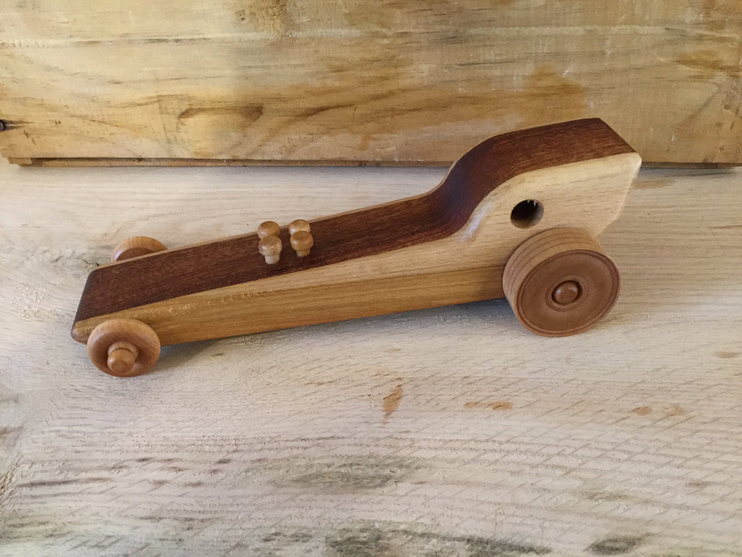 Handmade Wooden Dragster - Etsy