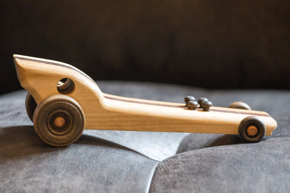 Handmade Wooden Dragster - Etsy