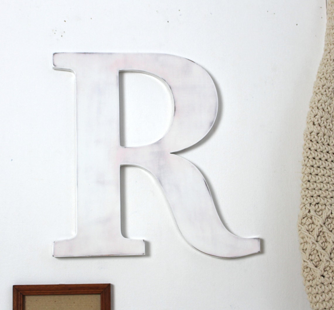 Large Wooden Letter Giant Letter Custom Letter Decorated - Etsy