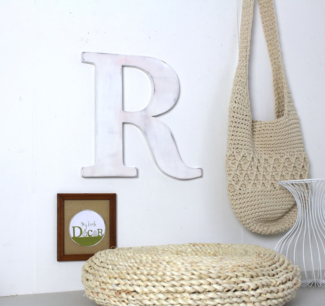 Large Wooden Letter - Giant Letter - Custom Letter - Decorated Letter ...