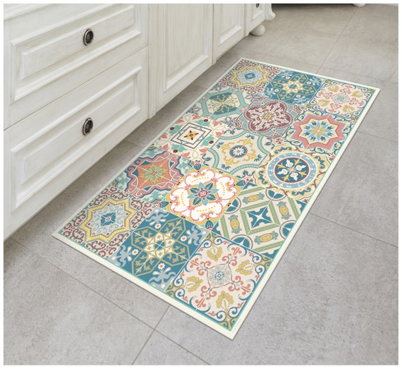 TIVA DESIGN Venetian Beauty Vinyl Floor Mat Decorative - Etsy