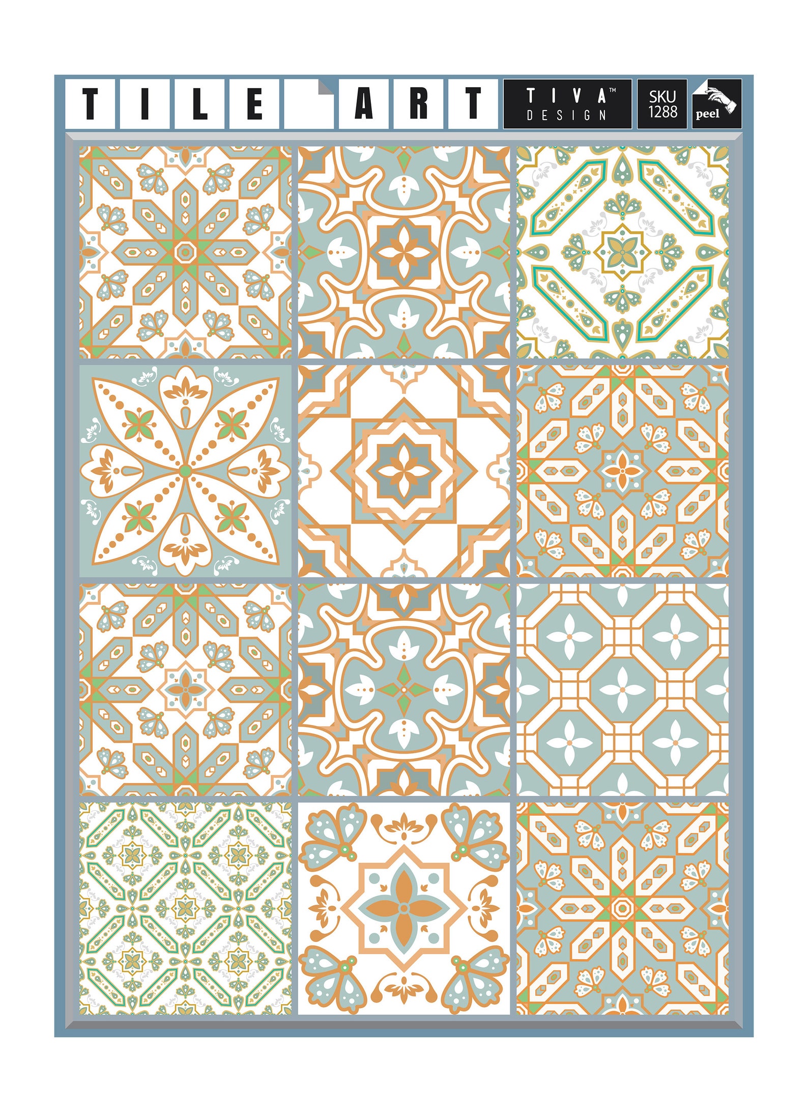 Tiles Peel and Stick Stickers ,good for Tiles and Walls. for the ...