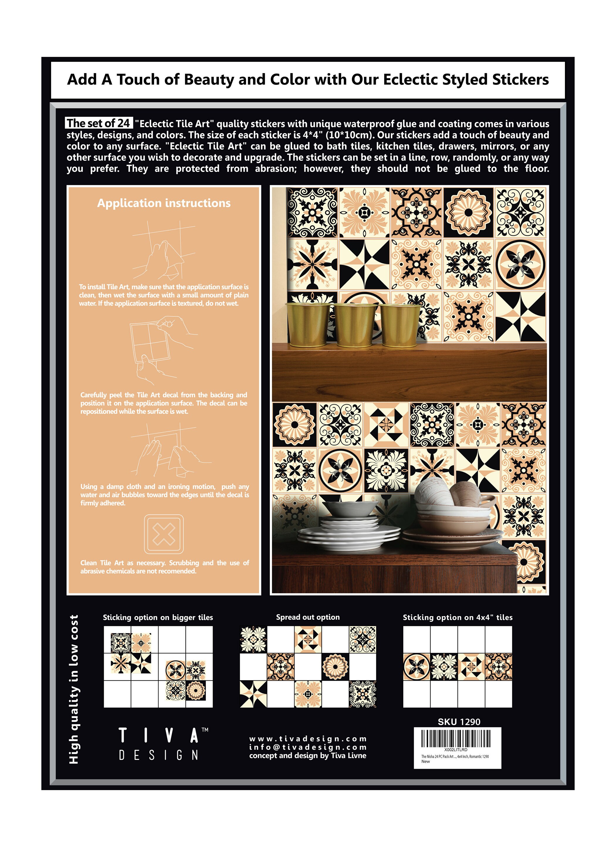 Tiles Peel and Stick Stickers good for Tiles and Walls. for - Etsy