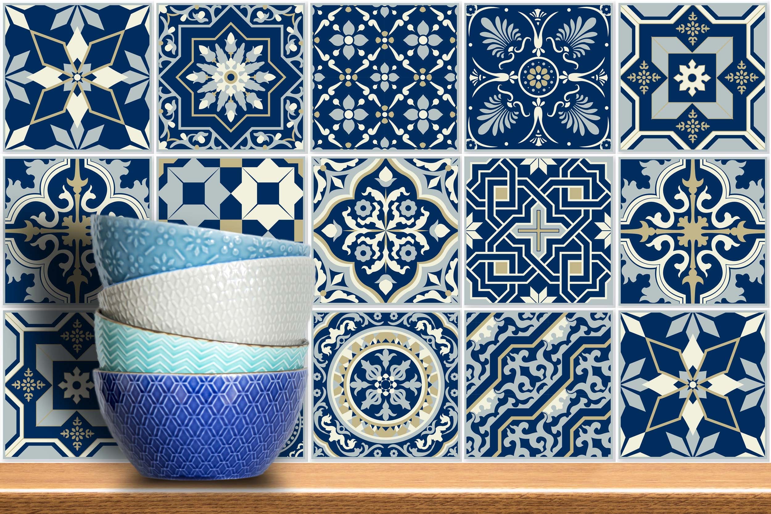 Tiles Peel and Stick Stickers ,good for Tiles and Walls. for the ...