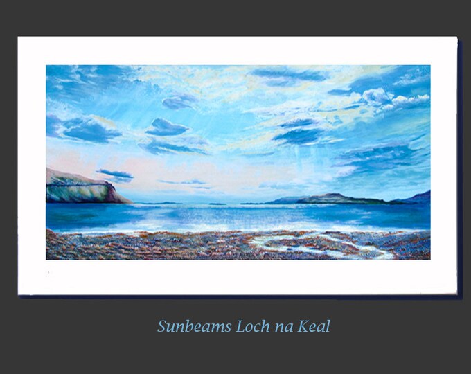 Scottish seascapes prints by Aska by PaintingsGallery on Etsy
